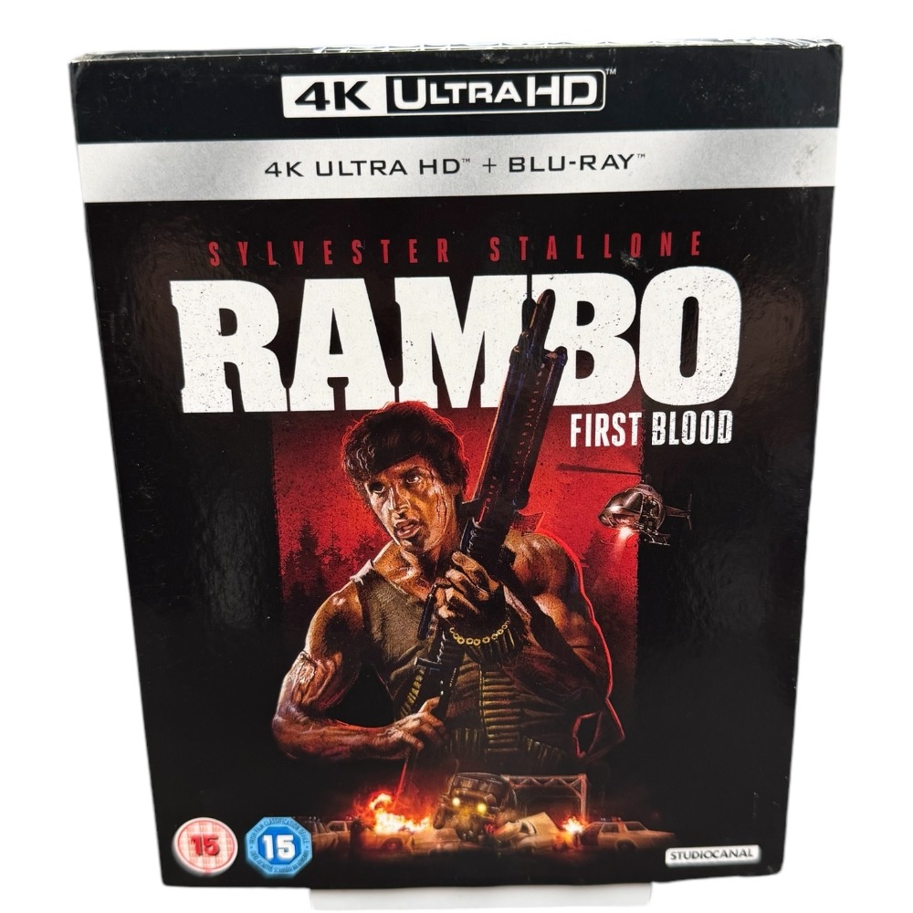 New Rambo - First Blood (4K UHD & Blu Ray 2018) With Slipcover - Own4Less